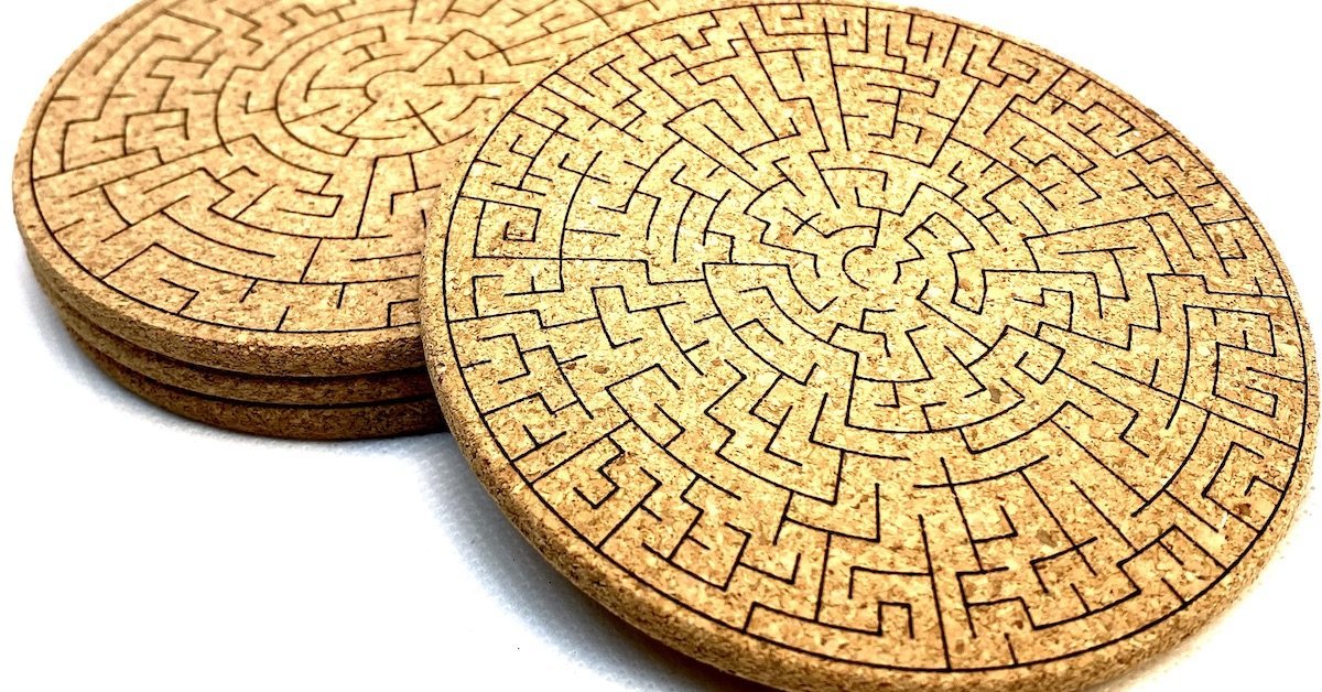 Maze Coasters